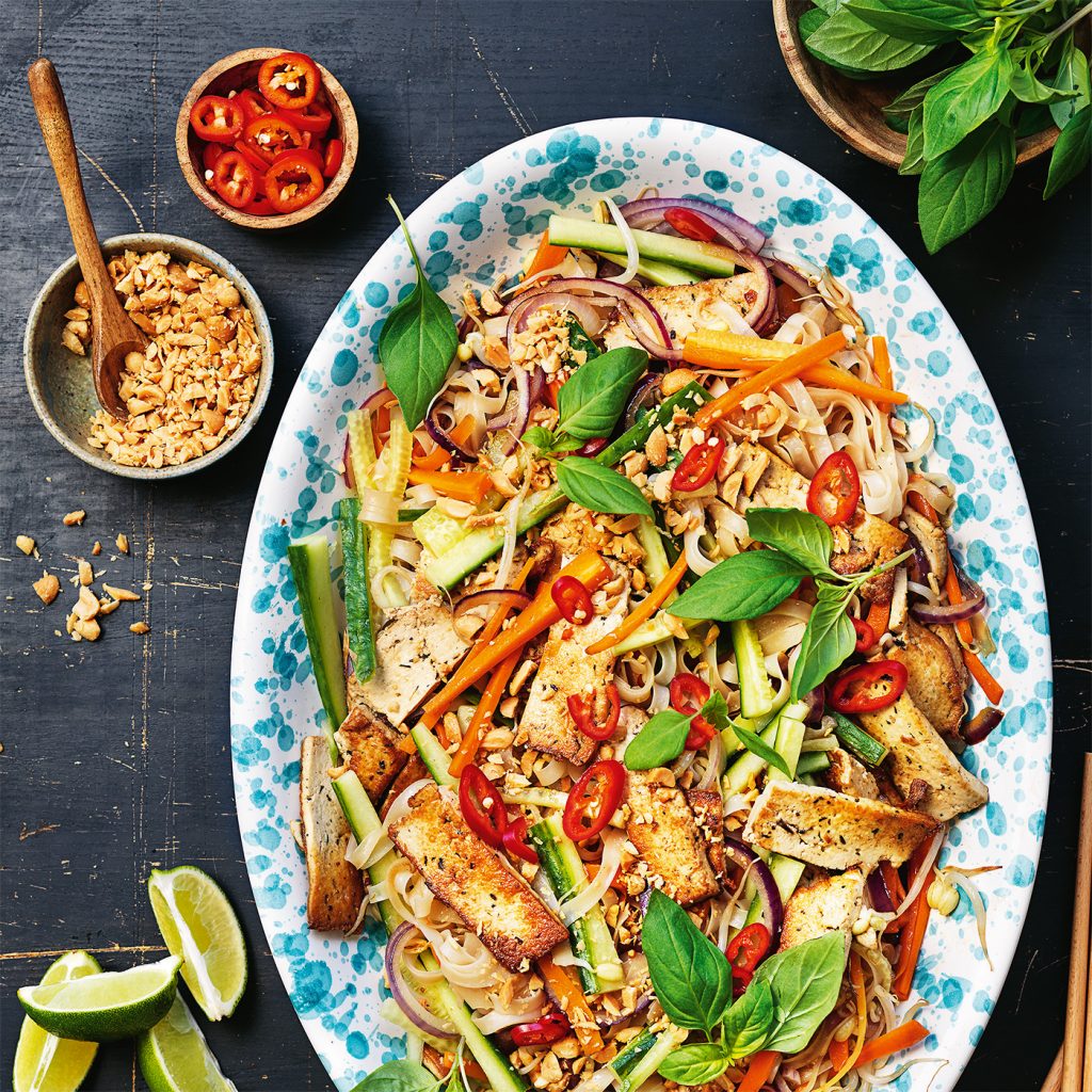 Vietnamesiska nudlar med tofu - Vegomagasinet